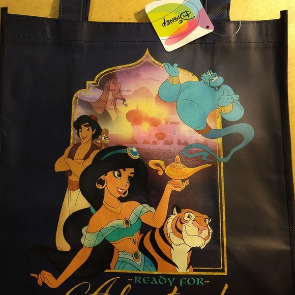 Disney | Bags | Disneys Aladdin Reusable Tote Bag | Poshmark